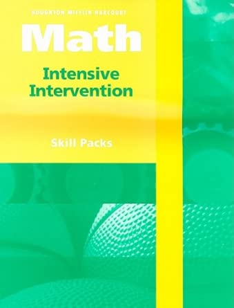 Intensive Intervention Skill Packs Grade 3: Hsp: 9780153770289: Amazon ...