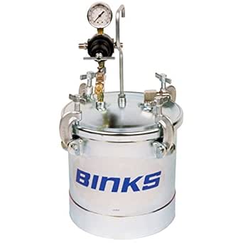 Binks Paint Tank,2.8 Gal,Zinc Plated Steel 83C-210: Amazon.com: Tools ...