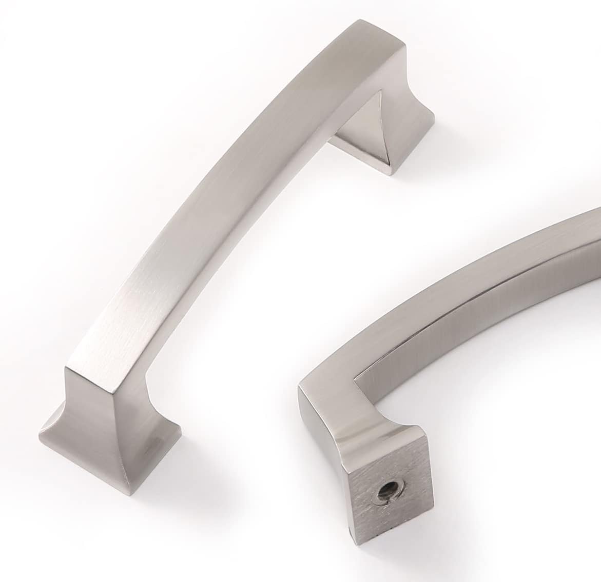COTYKILEY 10 Pack 3 Inch(76mm) Brushed Satin Nickel Cabinet Handles ...
