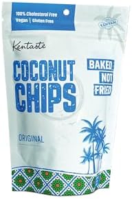 Amazon.com: Kentaste Coconut Chips; Shredded, Dried, and Baked Coconut ...