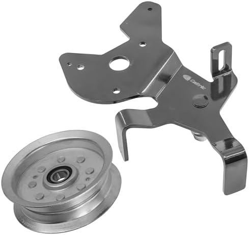 Amazon.com : Caltric Deck Drive Belt Arm with Pulley Compatible with ...