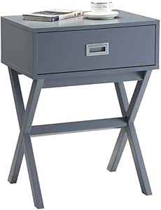 Amazon.com: Convenience Concepts Designs2Go Landon End Table 19 ...
