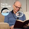 Amazon.com: Neck Magnifier Hands Free with Light, 10X 5.2 Large ...