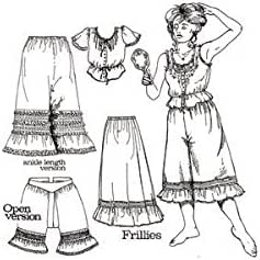Amazon.com: Frillies Western Underthings Pattern : Arts, Crafts & Sewing