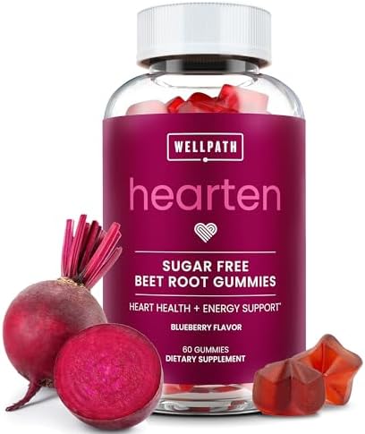 Amazon.com: WellPath Beet Root Gummies (Sugar Free) 1500 mg – Blueberry ...