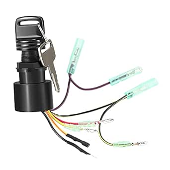 ATORSE® Boat Ignition Switch With 2 Keys For Mercury Mariner Remote ...
