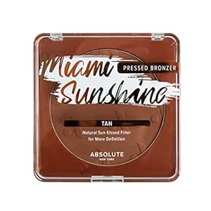 Amazon.com: Miami Sunshine Pressed Bronzer (Light to Medium) (TAN ...