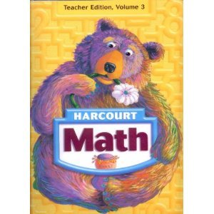Harcourt Math Grade 1 Teacher Edition, Volume 3 (Units 5 and 6 ...