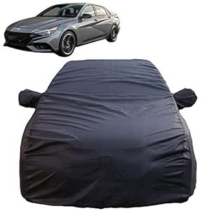 New Verna Waterproof Car Cover with Mirror Pockets, Grey Color, 4x4 ...