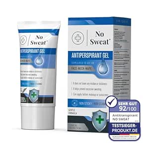 Amazon.com : No Sweat Antiperspirant Gel 50 ML - Suitable Usage For ...
