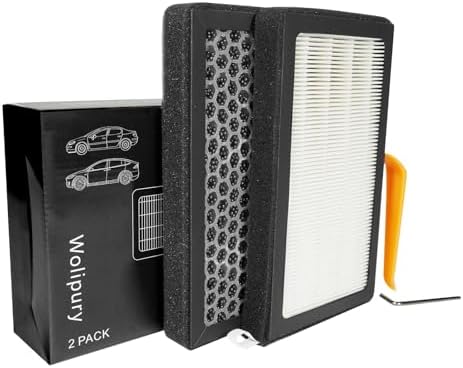 Amazon.com: Wolipury Tesla Model 3 Model Y Air Filter HEPA 2 Pack with ...