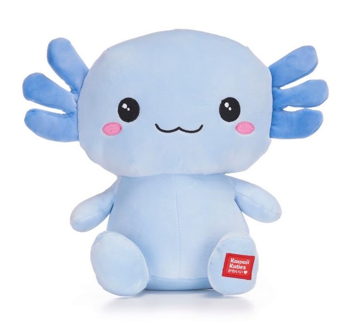 UKToyworld Kawaii Kuties Baby Blue Axolotl 10 Inch Soft Plush Pastel ...