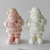 Amazon.com: Christmas Santa Candle Mold - Silicone 3D Molds for Candy ...