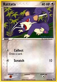 Pokemon - Rattata (77) - EX FireRed & LeafGreen - Reverse Holo: Amazon ...
