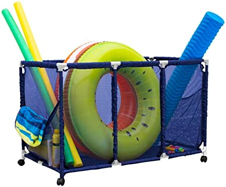 Amazon.com: Pool Bins Pool Noodles Holder, Toys, Floats, Balls and ...