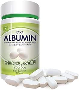 Amazon.com: Huevo Albúmina 90 Tabletas de Proteína Alta Pura : Salud y ...