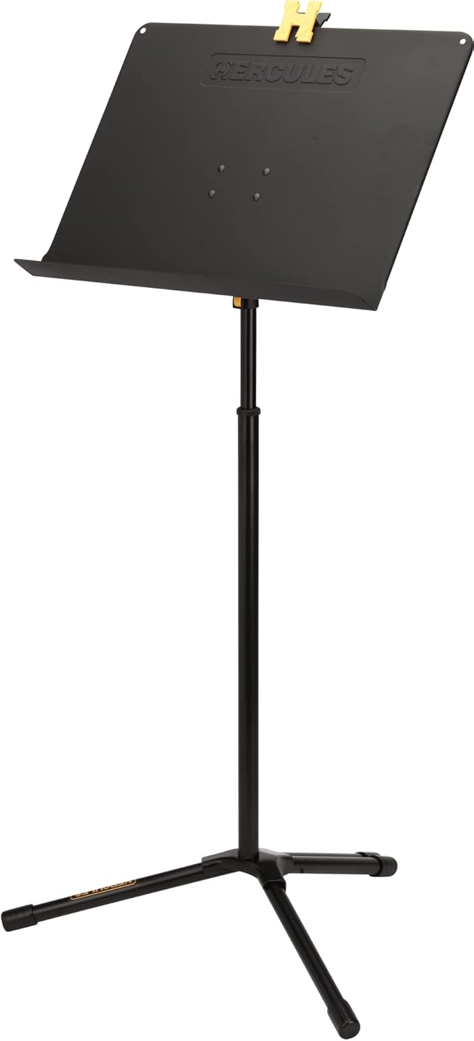 Amazon.com: Hercules Stands BS200BPLUS EZ Grip Symphony Stand : Musical ...
