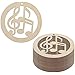 Amazon.com: JANOU 20pcs Music Notes Shaped Wood DIY Craft Cutouts ...