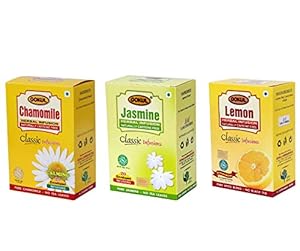 Gokul Herbal Infusion Lemon Tea Jasmine Tea Chamomile Tea Immunity ...