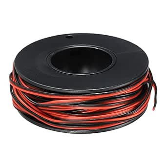 MECCANIXITY 30 Gauge Wire 2 Conductor Parallel Silicone Wire 30AWG ...
