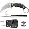 NedFoss VULTURE Neck Knife 6 cm 14C28N Steel Full Tang Outdoor Knife ...