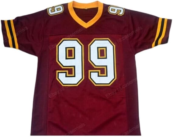 Amazon.com: Programa Steve Lattimer #99 Camiseta de fútbol cosida ...