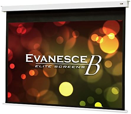 Amazon.com: Elite Screens Evanesce B, 120-INCH 16:9 Extra 8" Drop ...