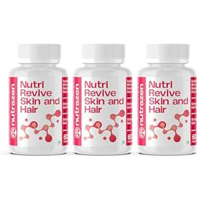 Nutrazen Nutrirevive - (PO3-180 Capsules) | Skin & Hair, Vitamins ...
