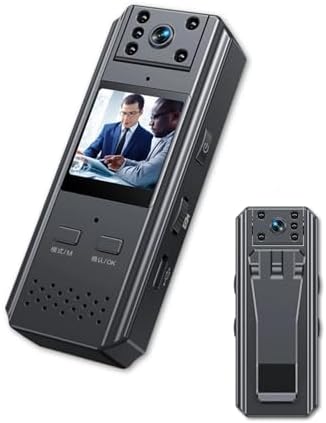 Yoidesu Mini Cámara Corporal 4K, Cámara de Bolsillo WiFi, Grabadora de ...