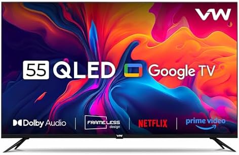 Lumio Vision 7 109 cm (43 inches) 4K Ultra-HD Smart QLED TV FTW1-ADSG : Amazon.in: Electronics