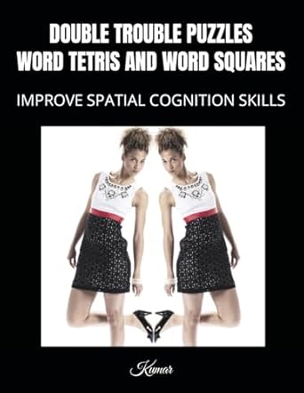 Amazon.com: DOUBLE TROUBLE PUZZLES: WORD TETRIS AND WORD SQUARES ...