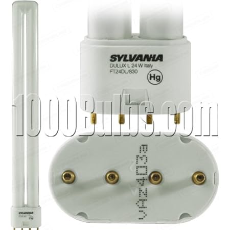 Sylvania 20582 (Case of 10) 20582-FT36DL/835 Single Tube 4 Pin Base ...