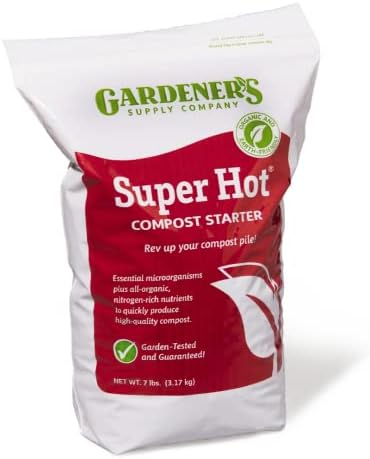 Amazon.com : Gardeners Supply Company Super Hot Compost Starter ...