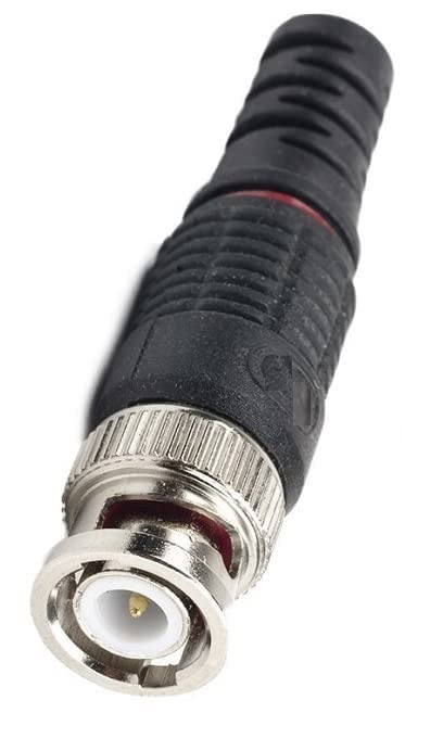 Male BNC Connector for AHD CCTV Camera RG6 Connector (Pack of 32 ...