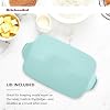 Amazon.com: KitchenAid Vitrified Stoneware Rectangular Baker with Lid ...