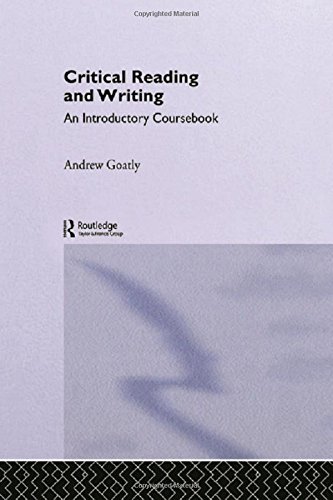 Amazon.com: Critical Reading and Writing: An Introductory Coursebook ...