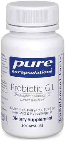 Amazon.com: Pure Encapsulations Probiotic G.I. - Shelf Stable Probiotic ...
