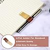 Amazon.com : Aiyorse 2 Pcs Pen Loop for Notebook, PU Leather Retro Pen ...