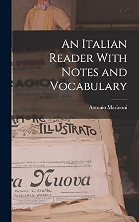 Buy An Italian Reader With Notes and Vocabulary Book Online at Low ...