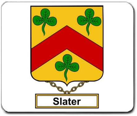 Amazon.com: Slater Family Crest Coat of Arms Mouse Pad : Office Products