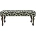 Amazon.com - Carolina Cottage Lascada Magic Romance Bench with Chestnut ...