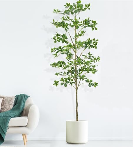 Amazon.com: VYNT Black Olive Tree Artificial 7 Feet Tall, Artificial ...