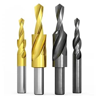 DONGSE Chamfer end Mill M3-M12 90/180 Degree Two-Stage Twist Step Countersink Chamfer Deburring ...