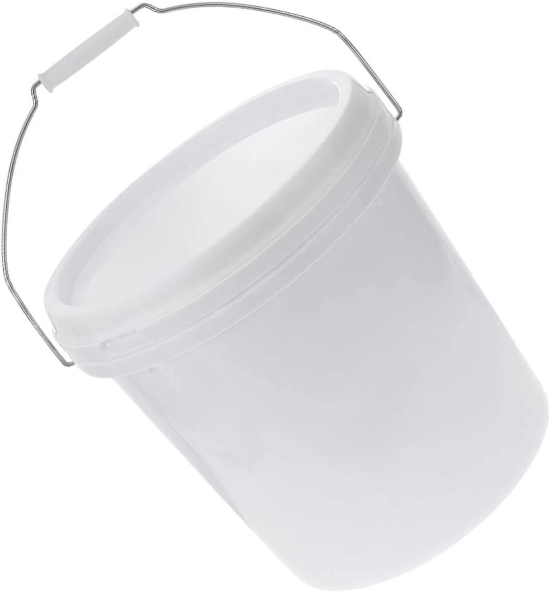 Amazon.com: Cabilock Plastic Barrel Containers with Lids Heavy Duty ...