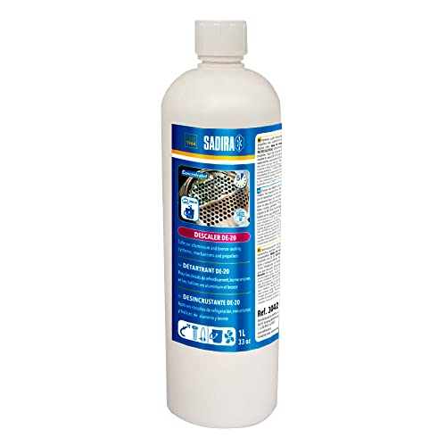 SADIRA | Descaler DE-20 | Safe on aluminium and bronze cooling systems ...