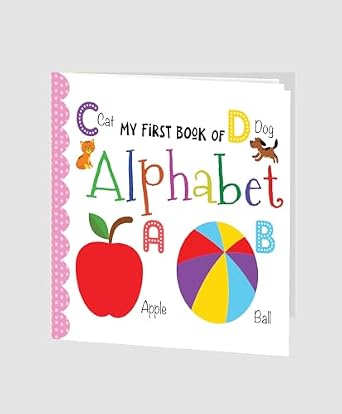 Hello Friend Books My First Book of Alphabets: Illustrated Small Board ...