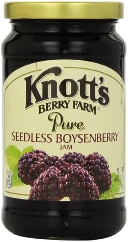 Amazon.com: Knotts Seedless Boysenberry Jam, 16 Oz : Grocery & Gourmet Food