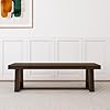 Amazon.com - Plank+Beam 60 Inch Farmhouse Dining Bench, Solid Wood ...