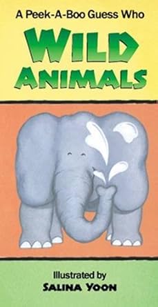 Wild Animals: Cloth Book with Different Tails (Peek a Boo Guess Who ...