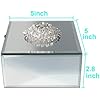 Amazon.com: QMDECOR Square Jewelry Organizer Box Diamond Accessories ...